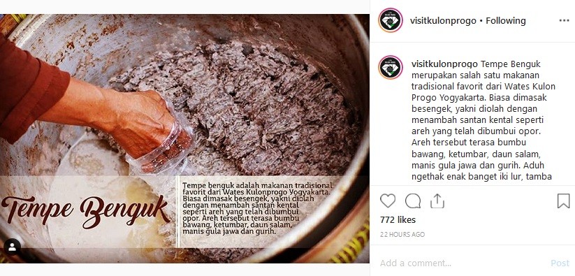 Mengenal Kuliner Legendaris Khas Kulonprogo, Ada Tempe Benguk yang Langka