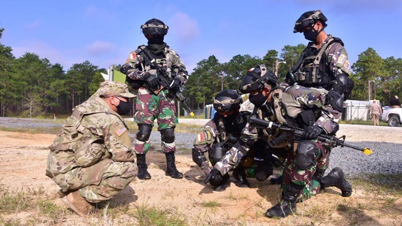 Pasukan Raider Kostrad Serang Pangkalan Militer AS di Louisiana