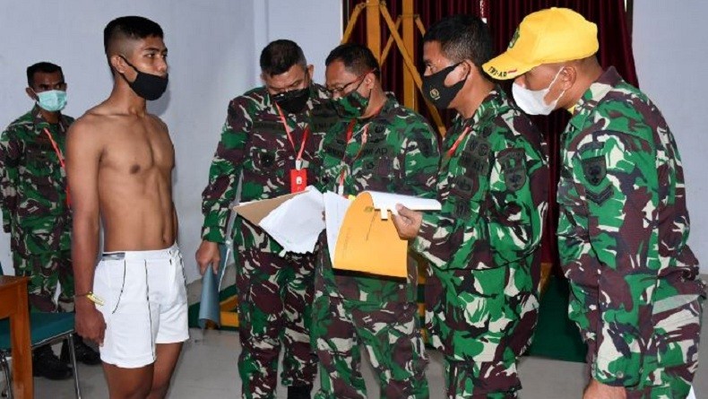 Sisihkan 771 Calon 142 Pemuda Sultra Tembus Seleksi Pusat Cata Pk Tni Ad
