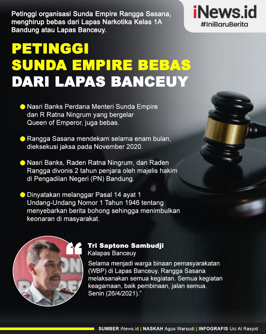 Heboh, Lord Rangga Sunda Empire : Amerika Dimerdekakan oleh Sultan Banten
