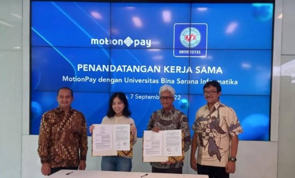 MotionPay Gandeng Universitas Bina Sarana Informatika Sediakan Layanan ...