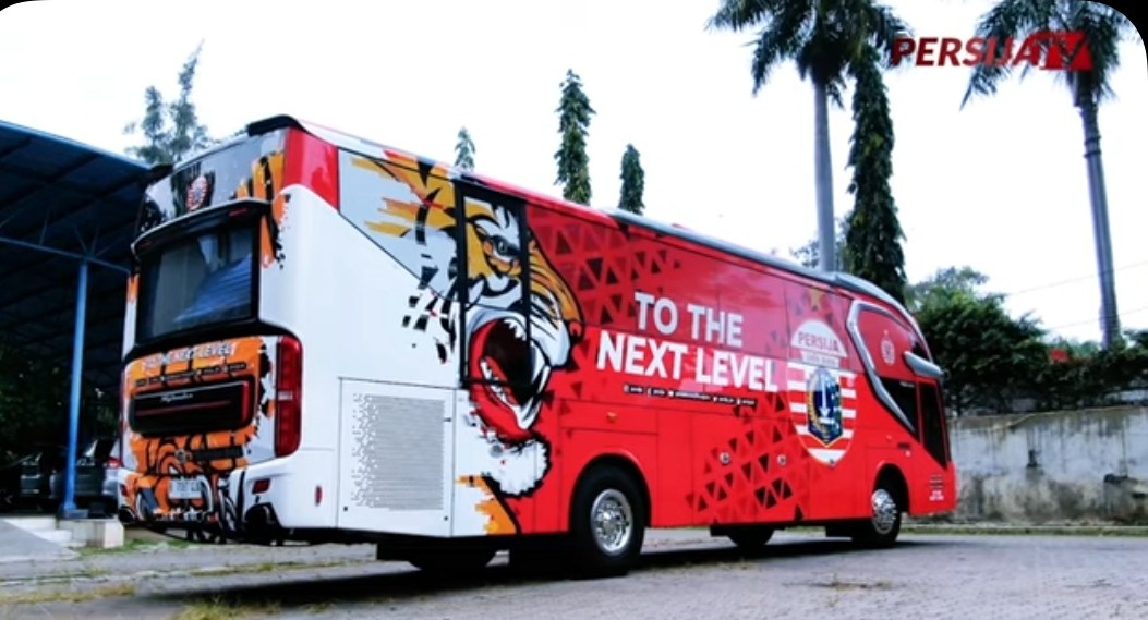 Intip Bus Baru Klub Persija Jakarta, Mewah dan Canggih Dilengkapi Video ...