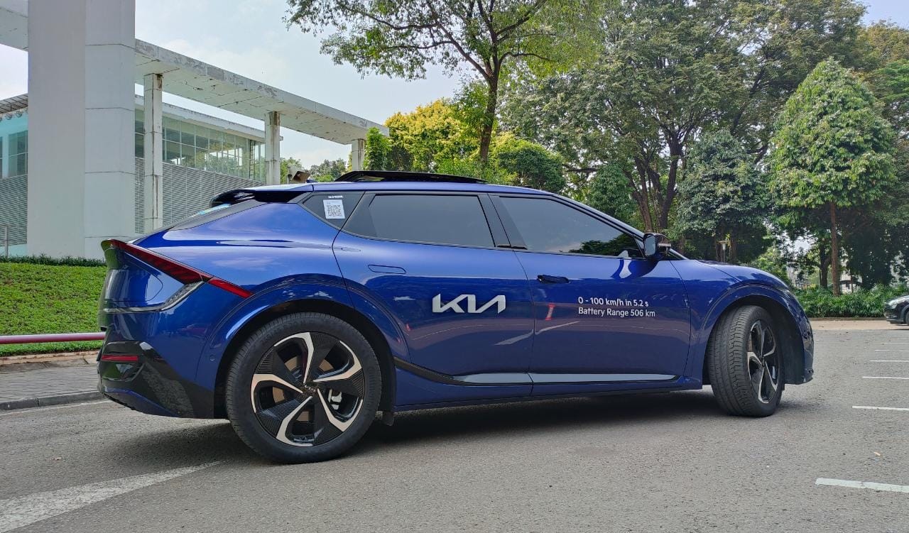 Bedah Spesifikasi Kia EV6 GT-Line Berpenggerak AWD, Mobil Listrik Rp1,2 Miliar