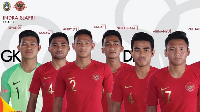 Susunan Pemain Timnas Indonesia U-23 Vs Brunei Darussalam