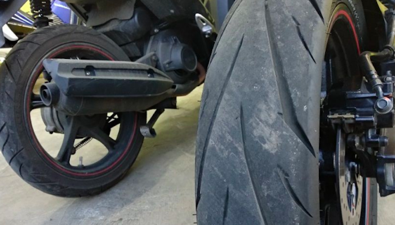 PSBB Diterapkan, Ini Cara Merawat Ban Motor agar Tetap Awet