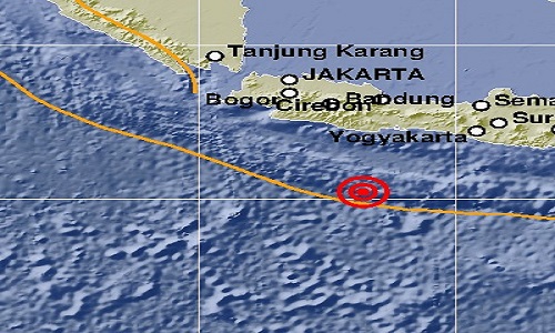 Gempa Bumi Magnitudo 5,2 Guncang Pangandaran