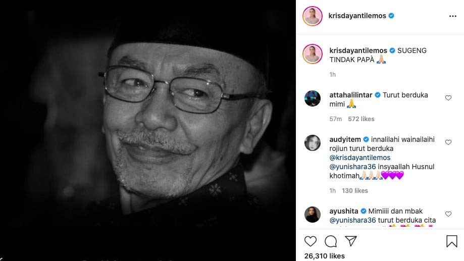 Kabar Duka Ayah Krisdayanti dan Yuni Shara Meninggal Dunia Kabar Duka Ayah Krisdayanti dan Yuni Shara Meninggal Dunia