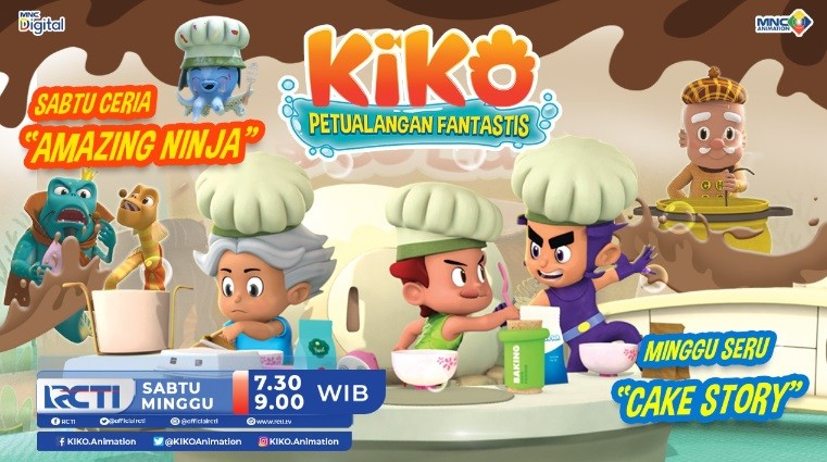 Minggu Seru Bersama KIKO di Episode CAKE STORY