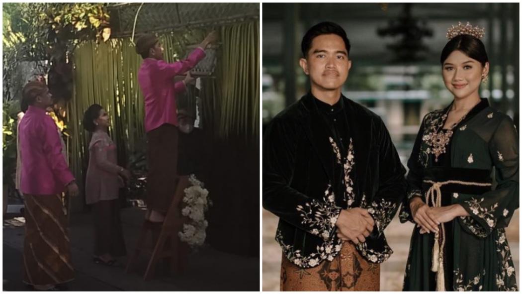 Presiden Jokowi Pasang Bleketepe Jelang Pernikahan Kaesang dan Erina ... Presiden Jokowi Pasang Bleketepe Jelang Pernikahan Kaesang dan Erina ...