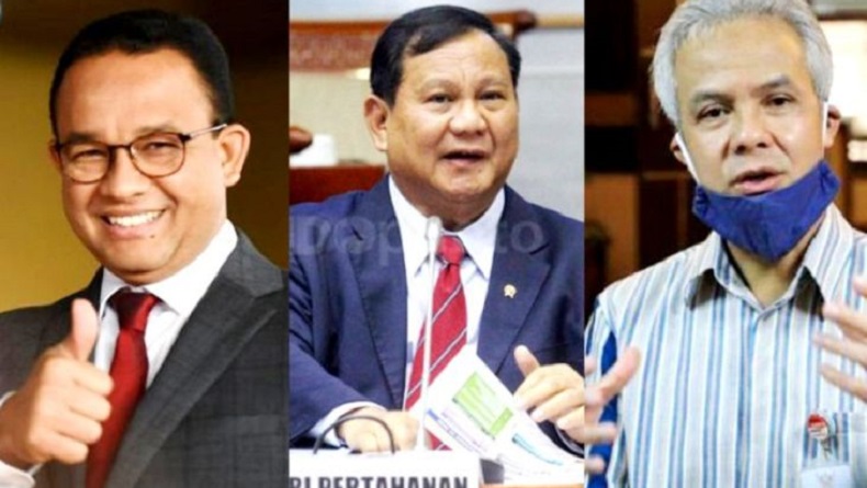 Survei Litbang Kompas, Prabowo Unggul Head to Head Lawan Anies dan Ganjar