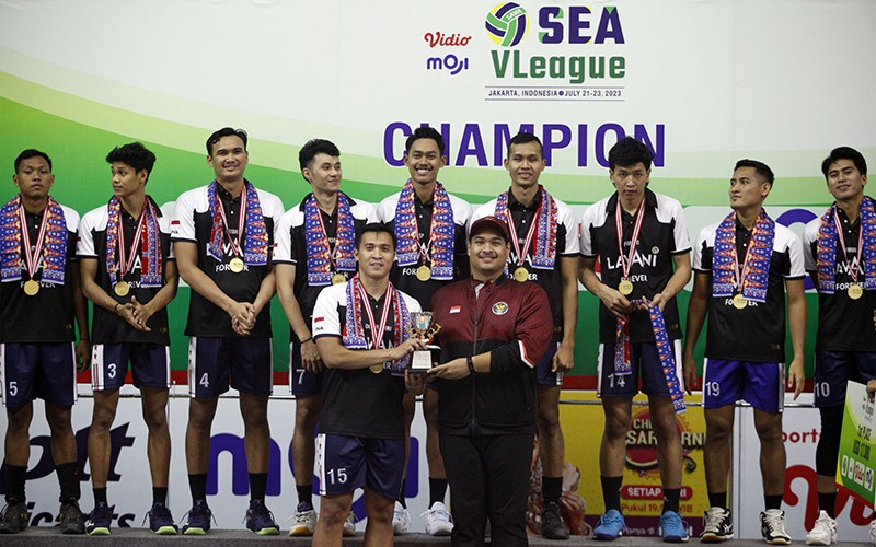 Wow, Segini Hadiah Timnas Voli Indonesia usai Juara SEA V League 2023 Seri Pertama dan Kedua