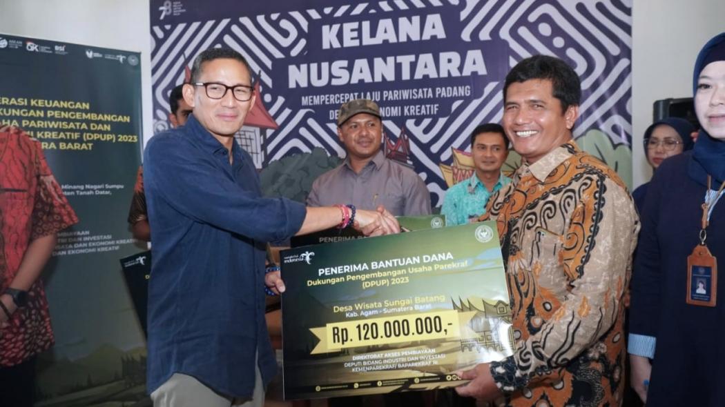 Sandiaga Optimistis DPUP Dorong Target 4,4 Juta Tenaga Kerja Baru di 2023