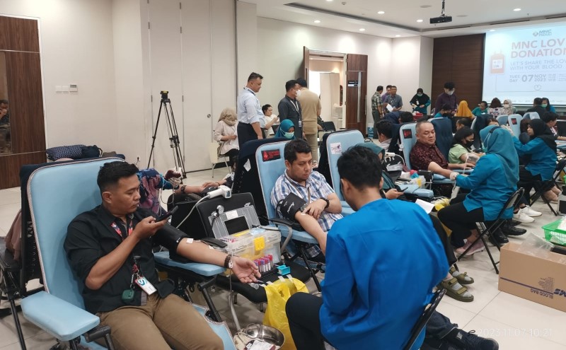 Gelar Donor Darah, RSCM Apresiasi Kepedulian Sosial Karyawan MNC