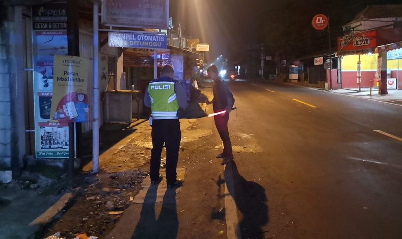 2 Motor Adu Banteng di Cibungbulang Bogor, 1 Orang Tewas