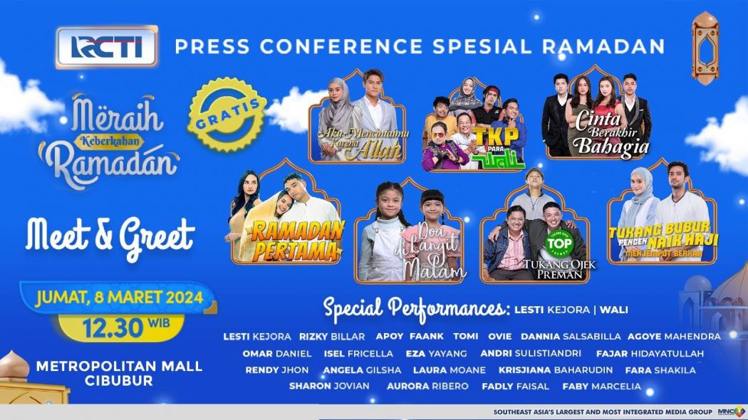Saksikan Lesti Kejora, Rizky Billar dan Pemain Sinetron dalam Meet & Greet Artis Program Ramadan ...