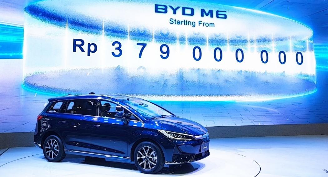 Gebrak GIIAS 2024, BYD Luncurkan Mobil Listrik MPV Pertama di Indonesia Seharga Rp379 Juta
