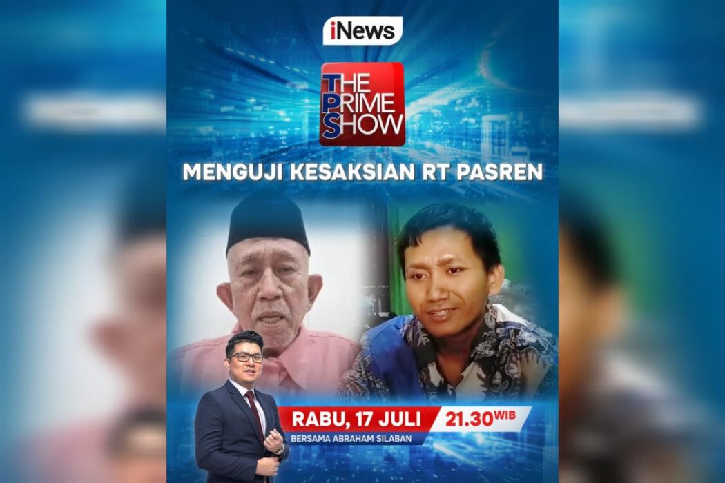 The Prime Show Malam Ini bersama Abraham Silaban: Menguji Kesaksian RT ...