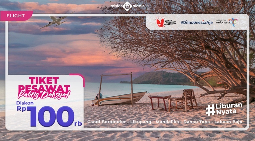 Liburan Impian di Indonesia: Diskon Rp100.000 Semua Kebutuhan Terpenuhi