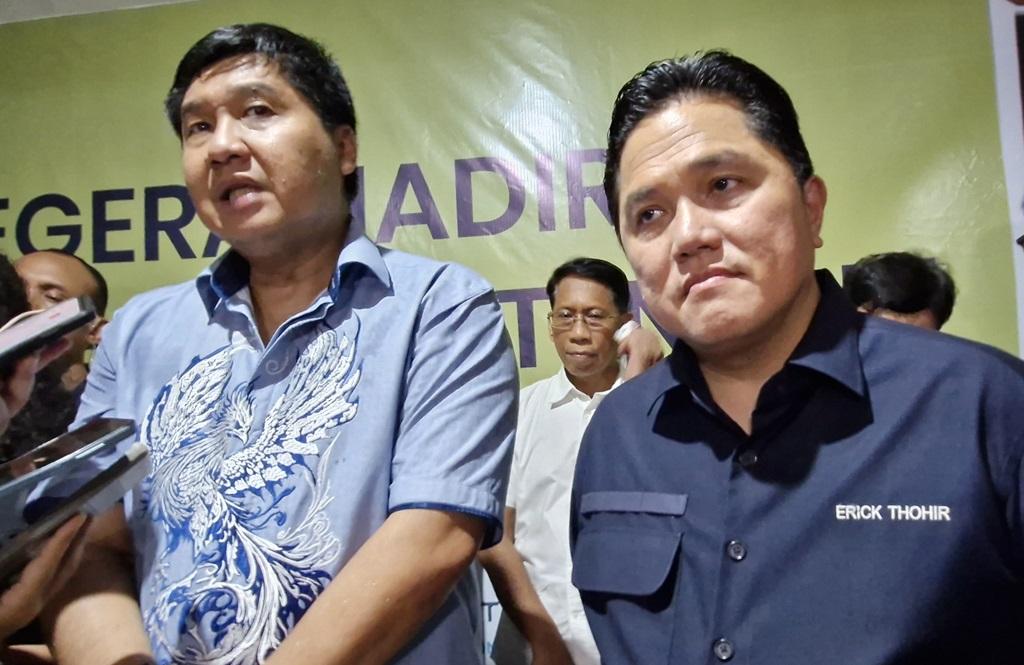 Maruarar hingga Erick Thohir Rapat di Kantor Sri Mulyani Sore Ini ...