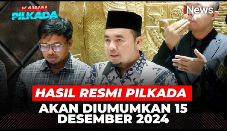 KPU Umumkan Hasil Rekapitulasi Pilkada Serentak pada 15 Desember 2024 KPU Umumkan Hasil Rekapitulasi Pilkada Serentak pada 15 Desember 2024