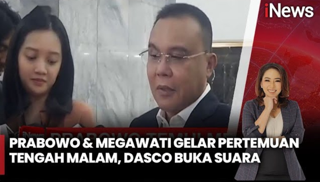 Dasco Ungkap Isi Pembicaraan dalam Pertemuan Prabowo dan Megawati Dasco Ungkap Isi Pembicaraan dalam Pertemuan Prabowo dan Megawati