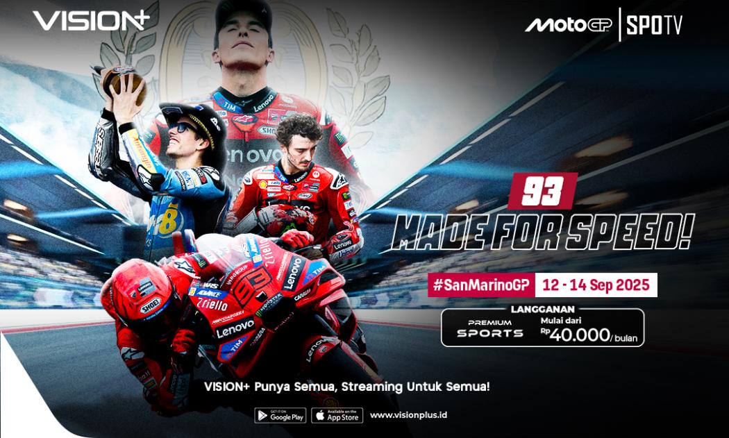 Jadwal Lengkap MotoGP San Marino 2025, Saksikan Live Streaming di Sini!