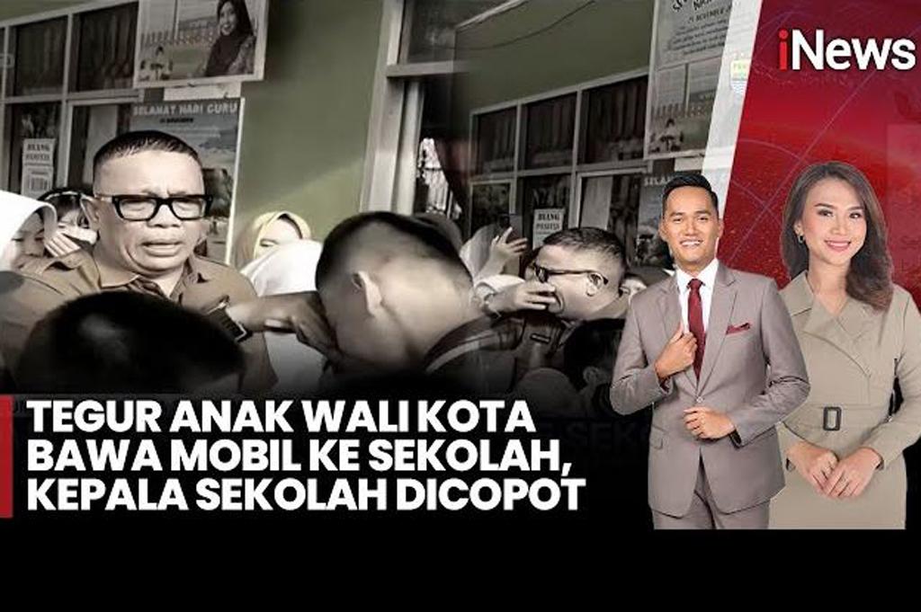 Viral Kepsek di Prabumulih Dicopot Diduga usai Tegur Anak Wali Kota Bawa Mobil ke Sekolah ...