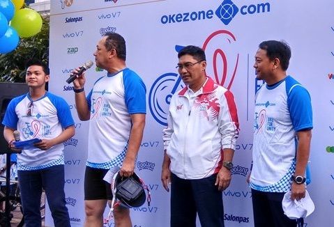 Rilis Logo Baru, Okezone.com Kampanyekan Pola Hidup Sehat