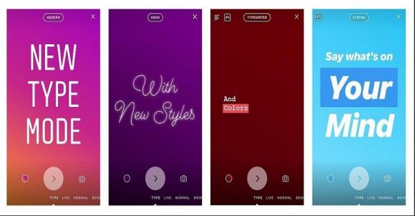 Instagram Bawa Type Mode ke Stories, Begini Cara Menggunakannya