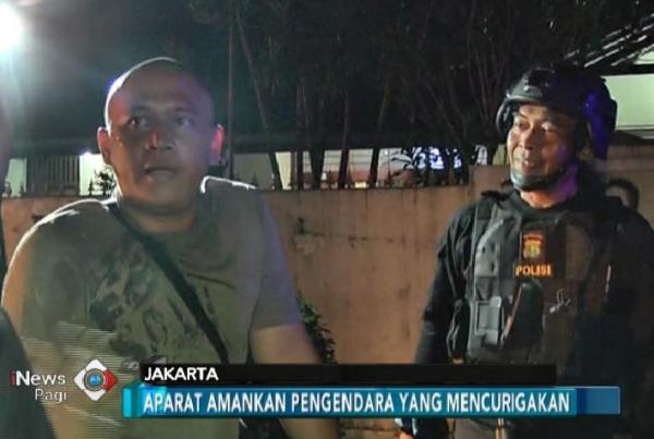 Tim Rajawali Lakukan Razia Malam