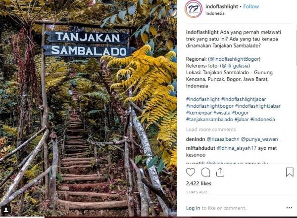 Jelajahi Tanjakan Sambalado, Jalur Ekstrem di Puncak Gunung Kencana