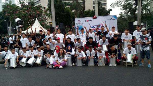 Perayaan HUT RCTI di Sudirman Berlangsung Meriah