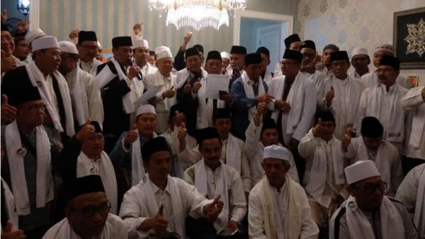 Ulama Nu Se Jakarta Pusat Deklarasi Dukungan Untuk Jokowi Maruf