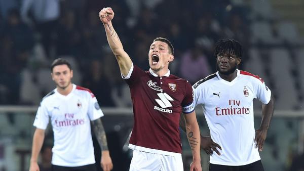 Torino Vs AC Milan: 2 Gol Belotti Bungkam I Rossoneri