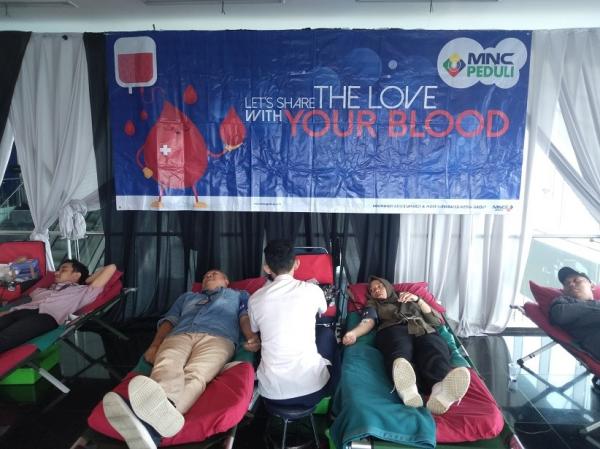 MNC Peduli Bantu Penuhi Stok Darah PMI Jakarta yang Langka karena Libur Nataru