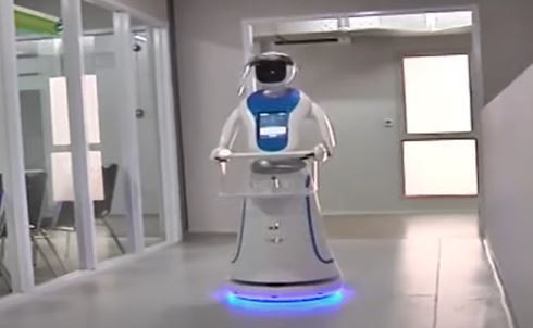 Video Rumah Sakit di Jakarta Gunakan 2 Robot Canggih Tangani Pasien Covid-1