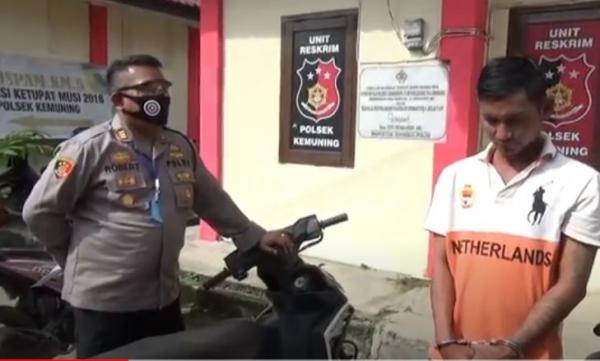 Baru Bebas 2 Hari, Napi Asimilasi di Palembang Curi Motor Pakai Obeng Baru Bebas 2 Hari, Napi Asimilasi di Palembang Curi Motor Pakai Obeng