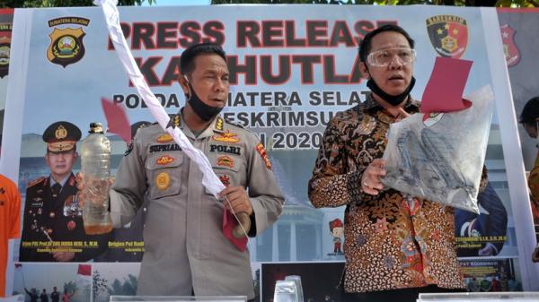 Polda Sumsel Tangkap 6 Tersangka Pembakar Lahan di 3 Kabupaten