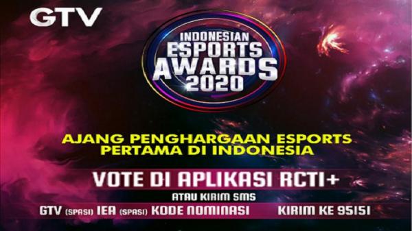 Lewat Indonesian Esports Awards, GTV Gelar Ajang Penghargaan Esports Pertama di Indonesia