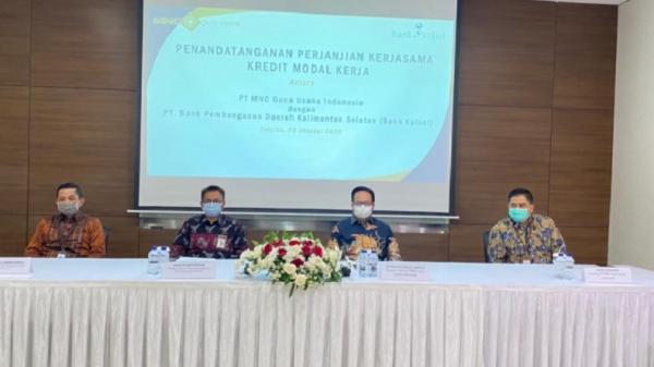 MNC Guna Usaha dan Bank Kalsel Tanda Tangani Perjanjian Kredit Modal Kerja MNC Guna Usaha dan Bank Kalsel Tanda Tangani Perjanjian Kredit Modal Kerja