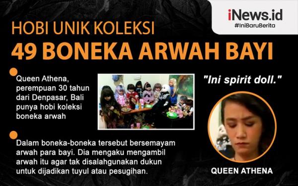 Infografis Hobi Koleksi Boneka Arwah Infografis Hobi Koleksi Boneka Arwah