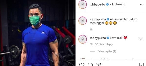 Robby Purba Dikabarkan Meninggal Dunia, Ternyata Ini Faktanya