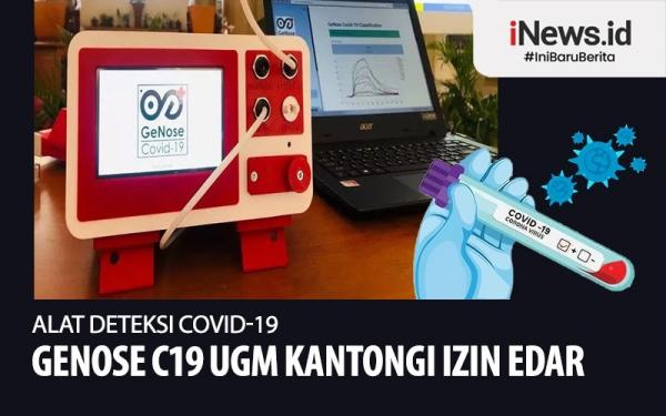 Infografis GeNose Buatan UGM Dapat Izin Edar