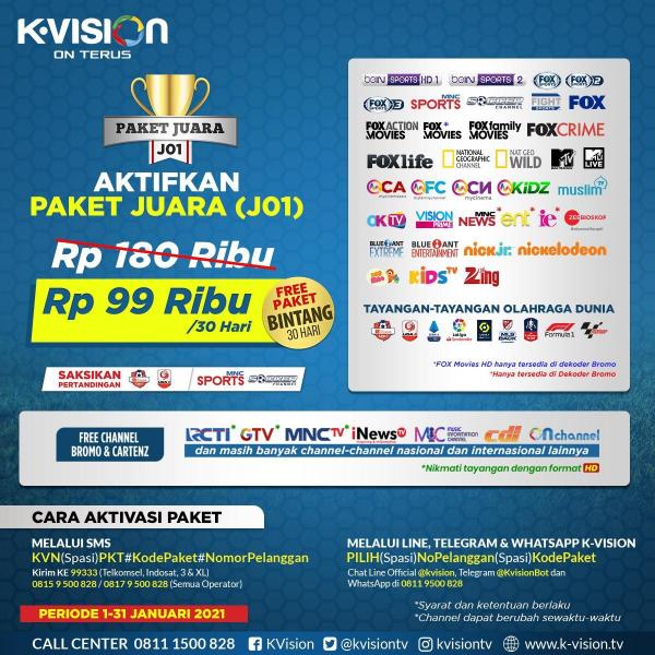 Pecah Rekor Sejarah Pay TV, K-Vision Milik IPTV Raih Hampir 25.000 ...