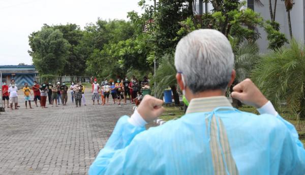 Tren Kasus Covid-19 di Jateng Turun, Ganjar: Jangan Lengah, Pandemi Belum Selesai