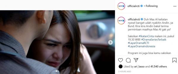 Arya Saloka Cium Mesra Amanda Manopo di Ikatan Cinta, Netizen Ikut ...