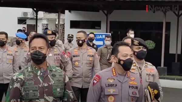 Video Kapolri Listyo Sigit Bertemu KSAD Jenderal Andika Perkasa di ...