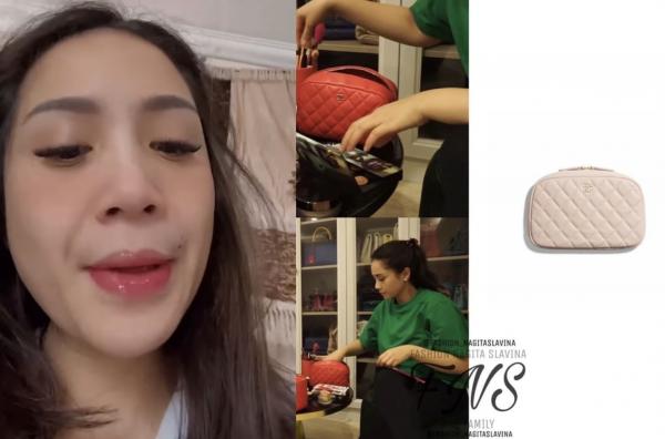 Tas Makeup Nagita Slavina Rp35 Juta, Netizen: Motor Nmax Ditenteng-tenteng