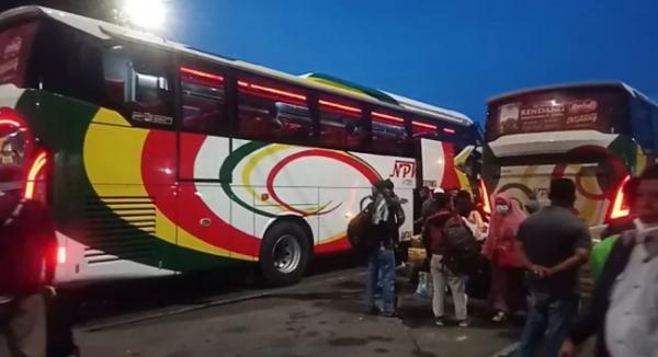 100 Bus Berstiker di Terminal Kalideres Siap Beroperasi saat Larangan Mudik