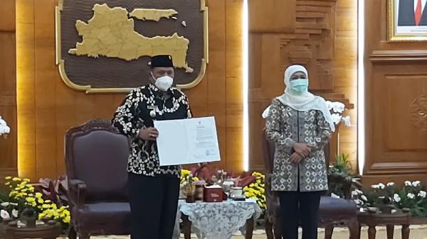 Tunjuk Marhaen Sebagai Plt Bupati Nganjuk, Khofifah: Kembalikan ... Tunjuk Marhaen Sebagai Plt Bupati Nganjuk, Khofifah: Kembalikan ...
